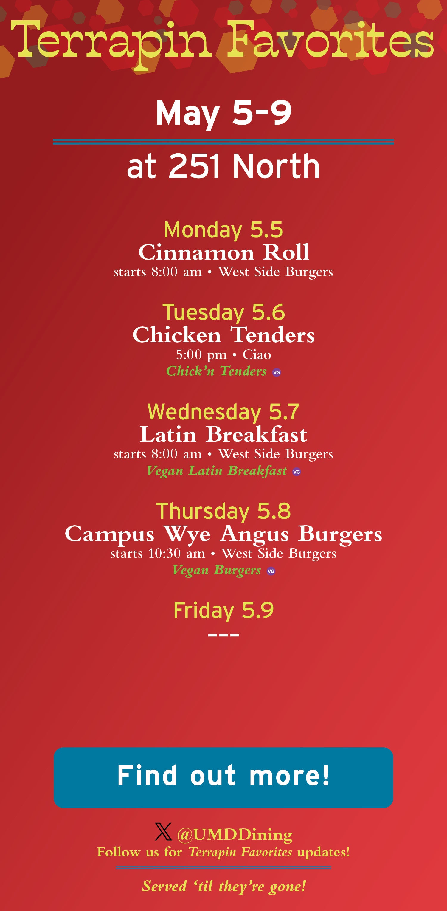 251 North | UMD Dining Services